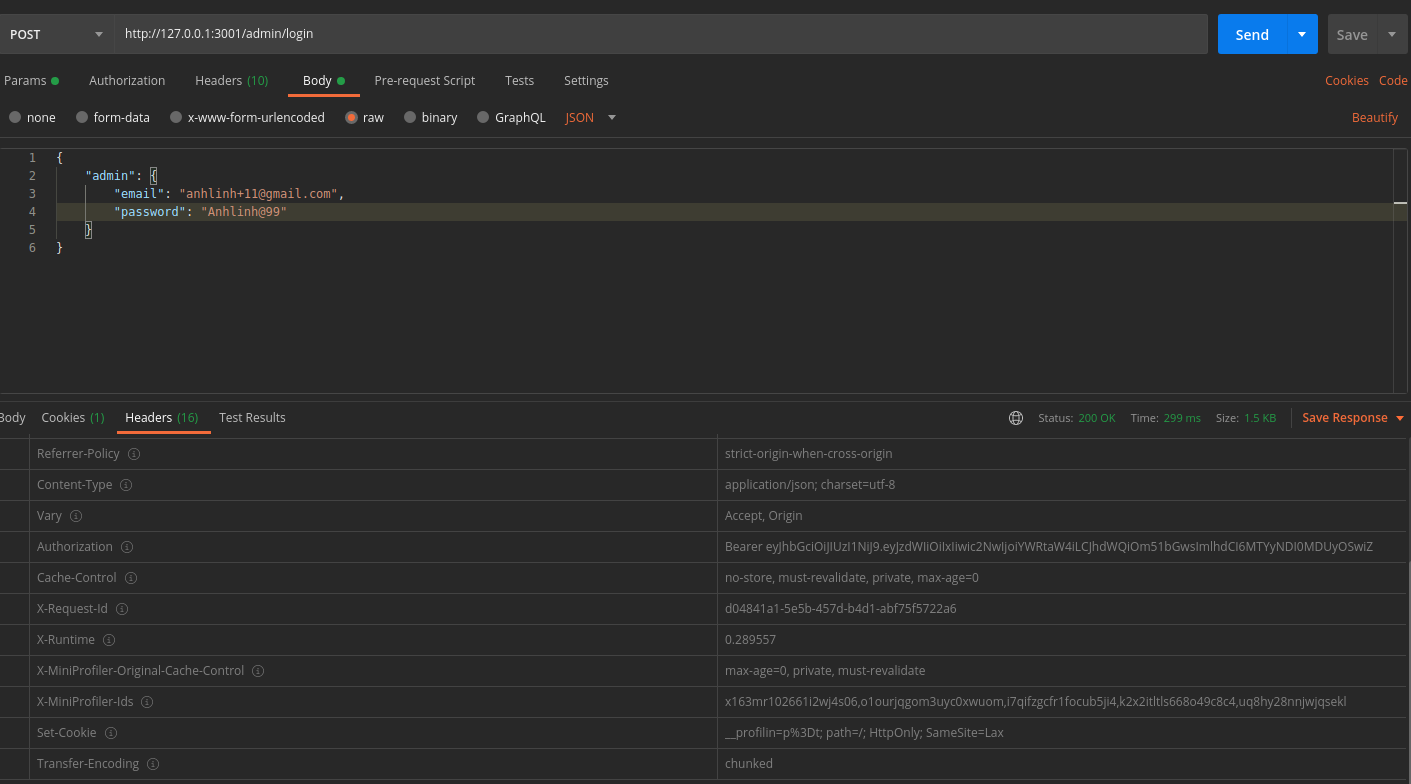 JWT authentication với gem devise-jwt