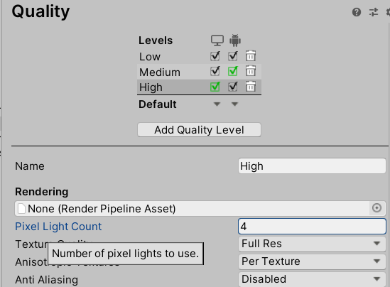 Rendering Path trong Unity: Deferred Shading hay Forward Rendering?