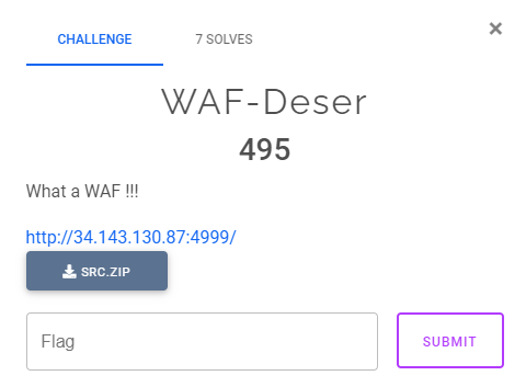 Writeup WAF-Deser sơ khảo ASCIS 2022 team MSEC_ADC