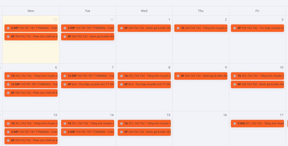 Web Laravel - Tạo Bot gửi message lên chatwork nhắc nhở lịch học cho sinh viên