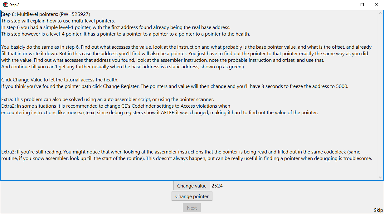 Hướng dẫn cơ bản về Cheat Engine - Multilevel Pointers (Phần 2)