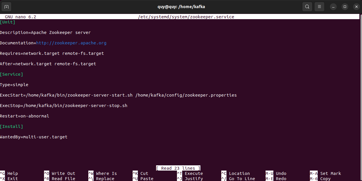 Hướng dẫn cài đặt Kafka trên Ubuntu
