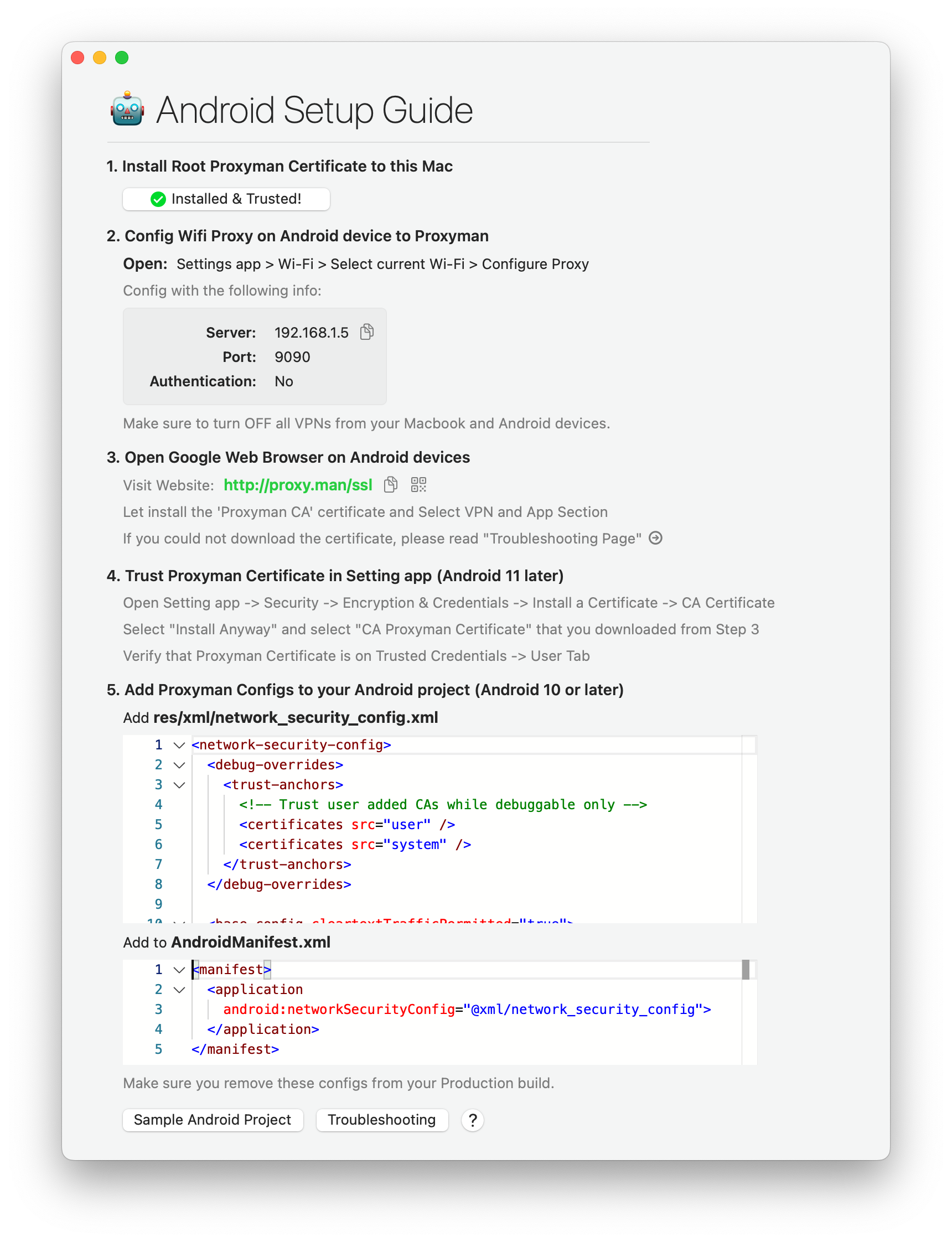 View And Debug Network Request With Proxyman App 