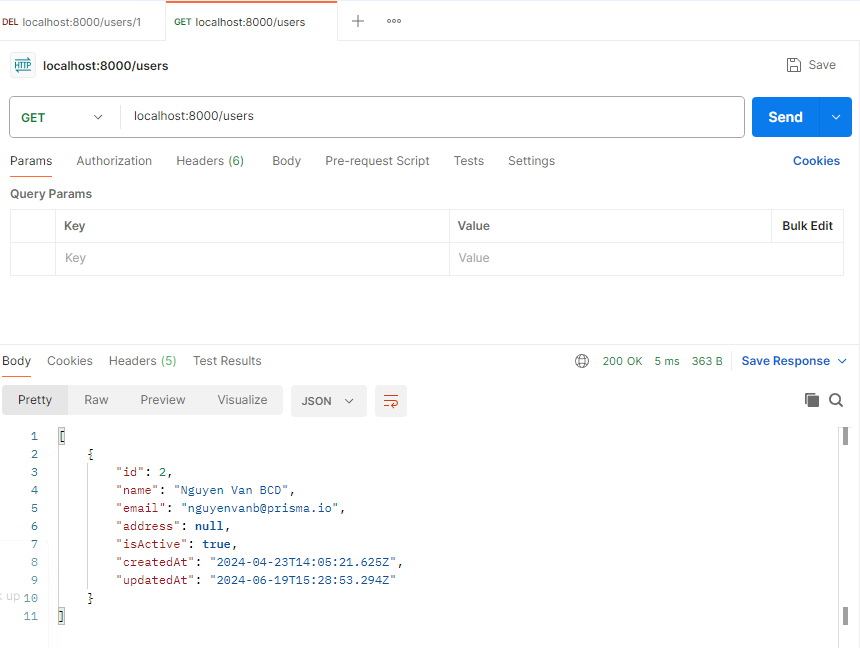 Xây dựng REST API với NestJS và Prisma (Phần 2) - Viblo