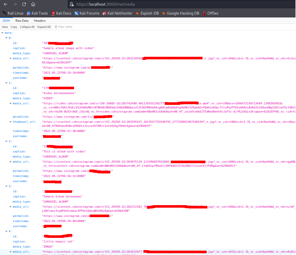 Instagram Basic API - Demo with Ruby on Rails