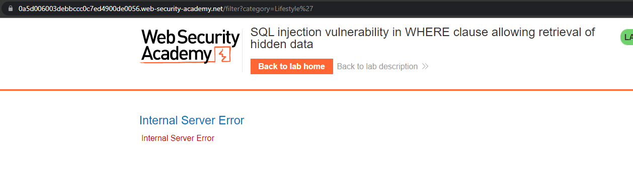 SQL injection vulnerabilities - Lỗ hổng SQL injection (Phần 1)