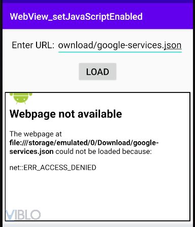 Lỗ hổng bảo mật trong WebView ở các ứng dụng Android