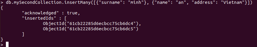 Bước đầu để master mongodb