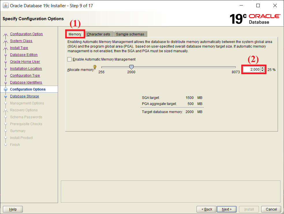 Cài đặt Oracle Database 19c trên Windows