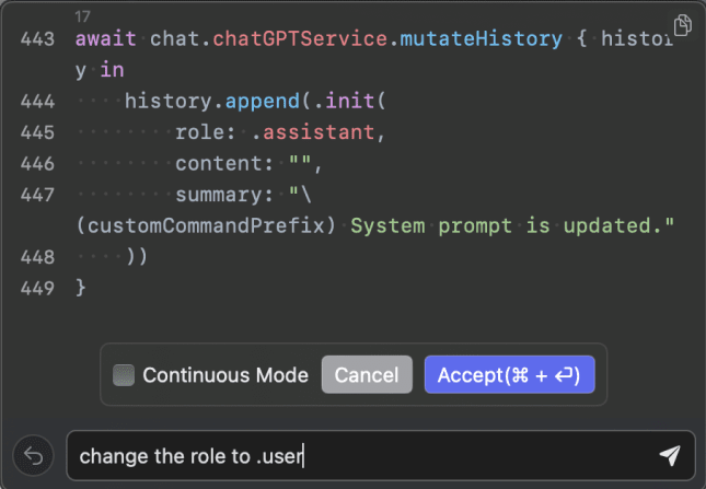 Copilot for Xcode lovers