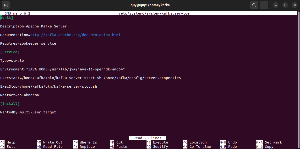 Hướng dẫn cài đặt Kafka trên Ubuntu