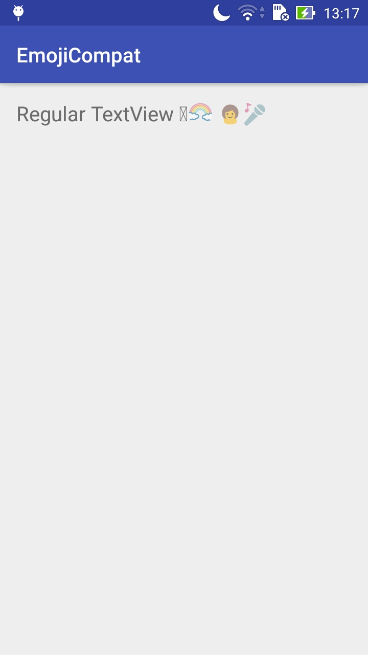 Xử lý emoticon trong android