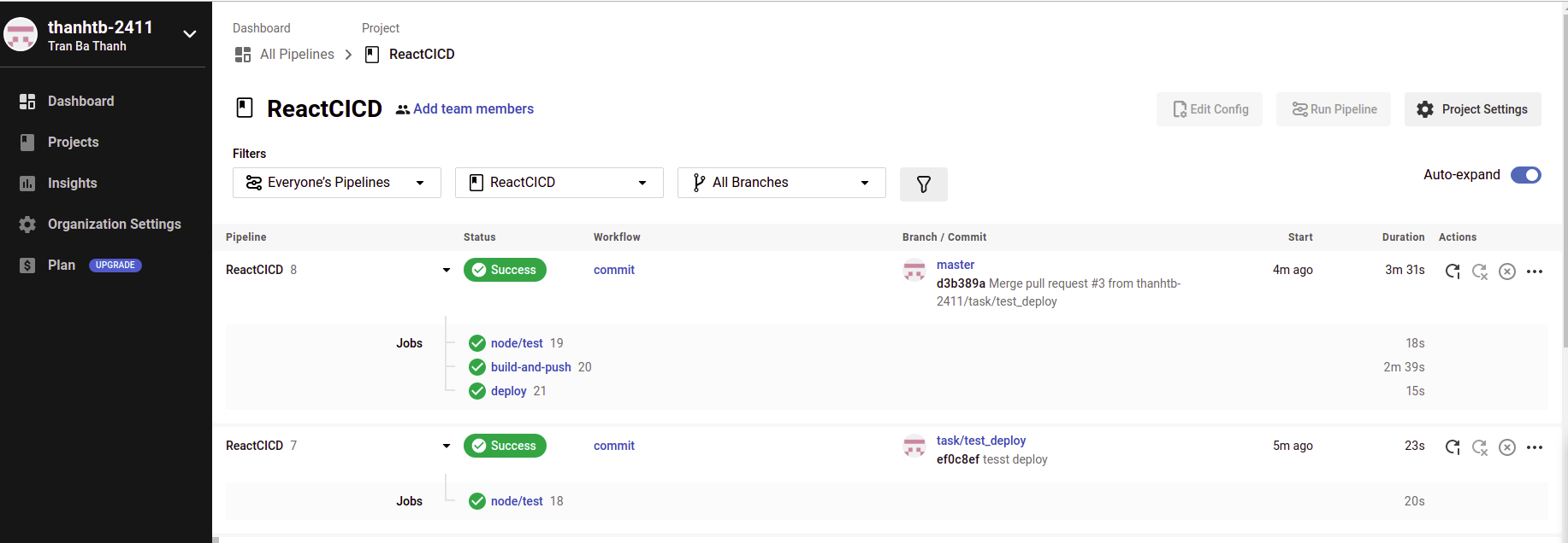 Tìm hiểu CI/CD với CircleCi + Docker