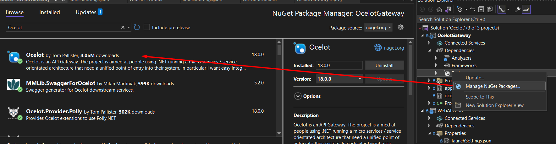 Triển khai API Gateway trong .NET Core với Ocelot - Tính năng