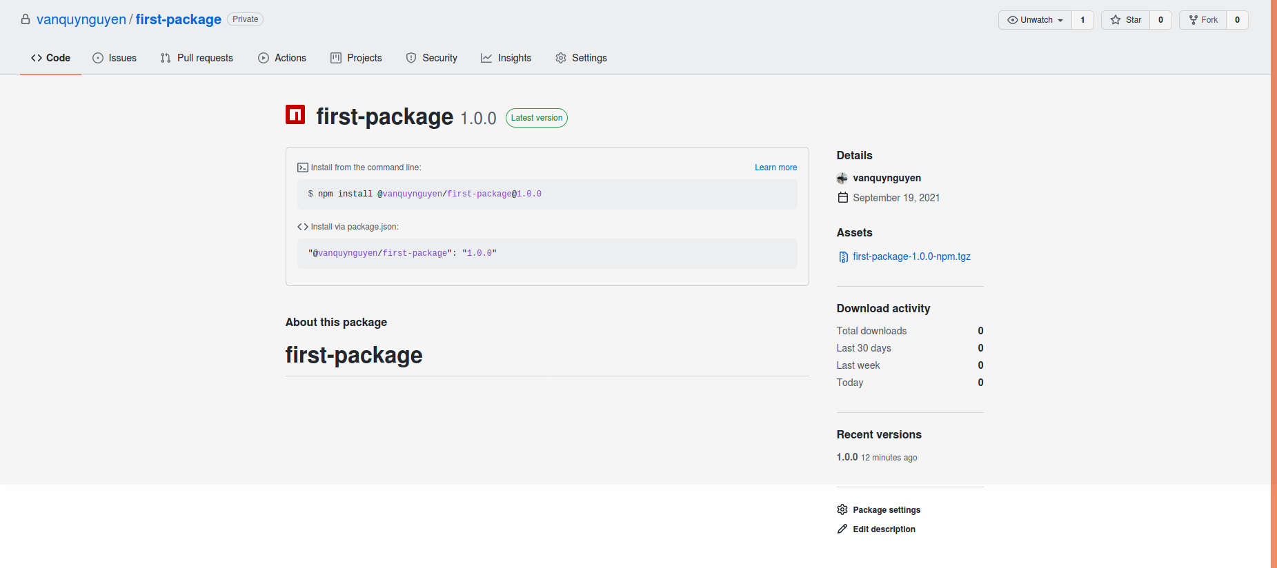Bạn đã biết cách tạo github private package?