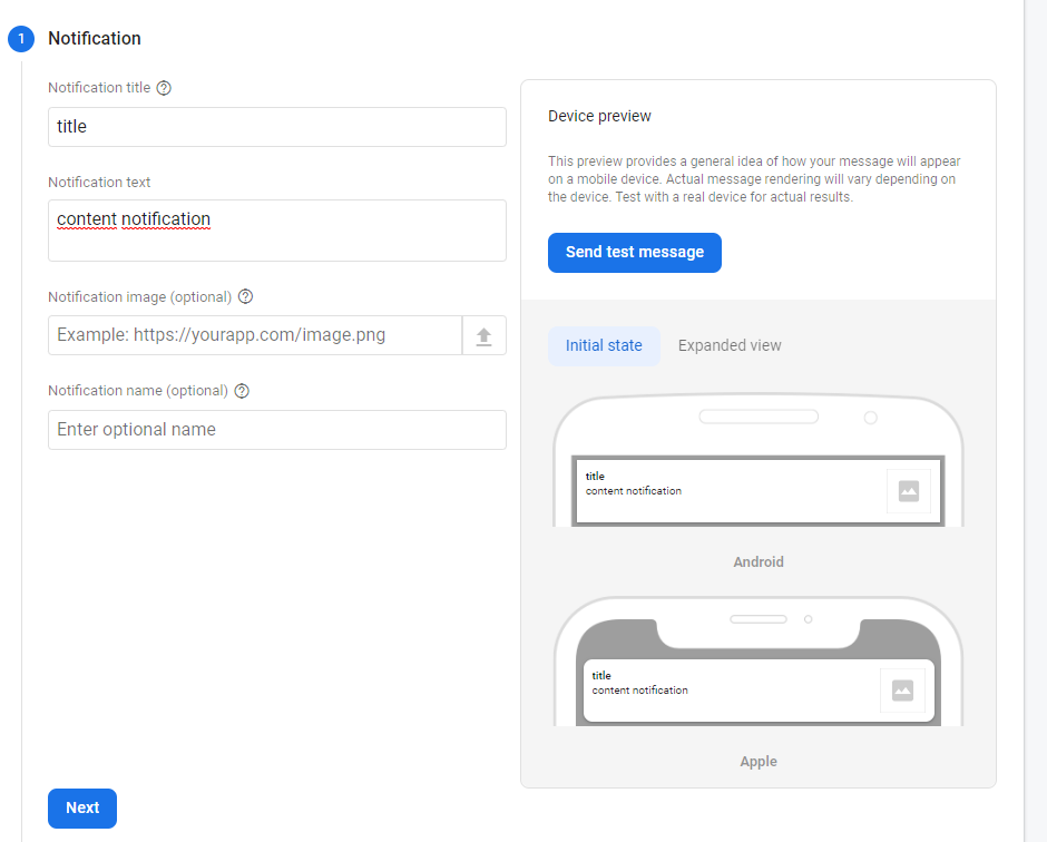 Push Nofication firebase kết hợp ReactJS và NodeJs