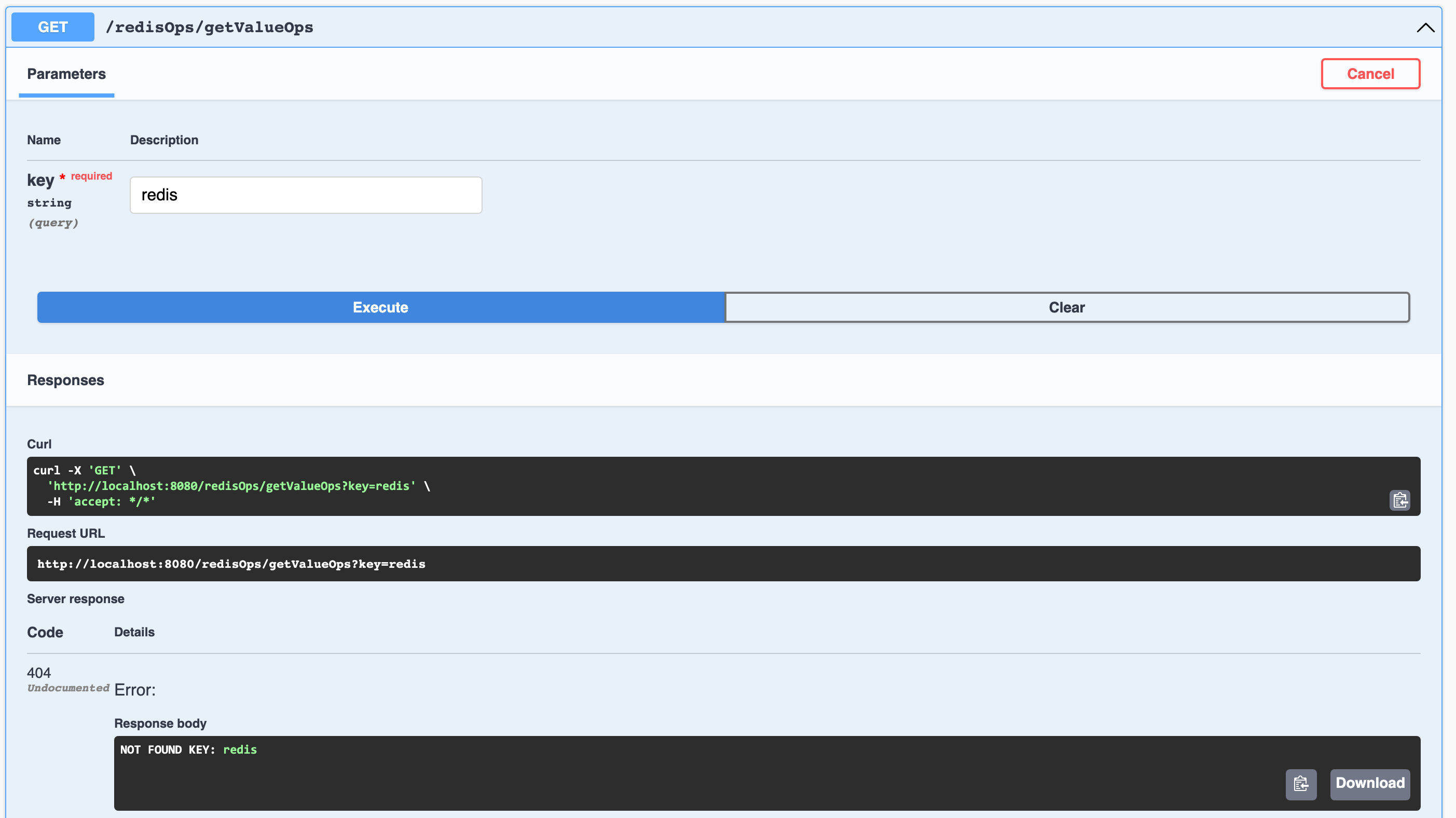 Thao tác CRUD trong Redis string data với Spring boot, Kotlin