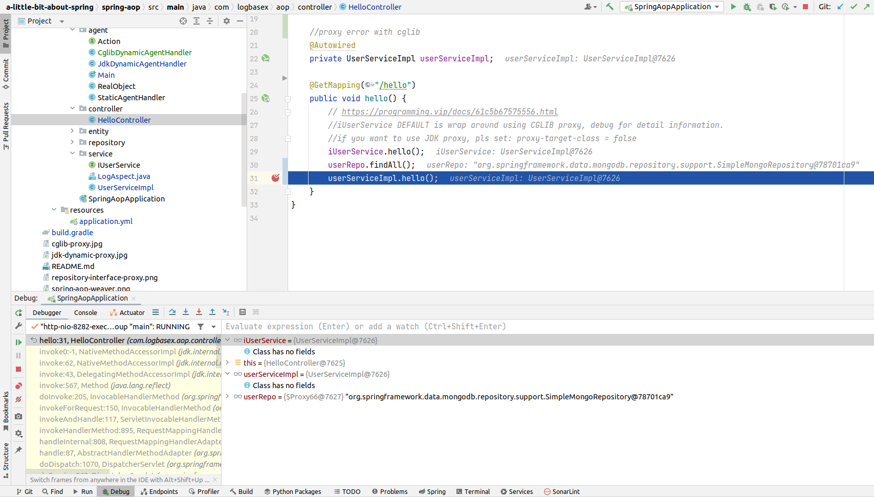 Spring Boot proxy mechanism - AI Design - Thiết kế web theo yêu cầu tại Hồ Chí Minh