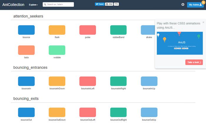 10 CSS3 Animation Tools phổ biến