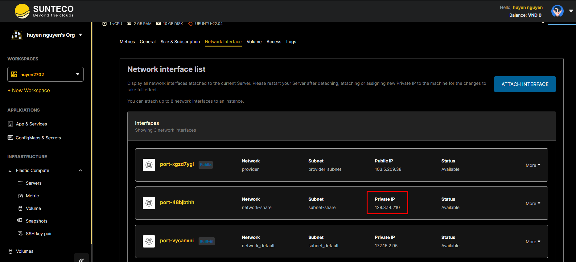 Hướng dẫn deploy container trên hệ thống Sunteco Cloud - Viblo