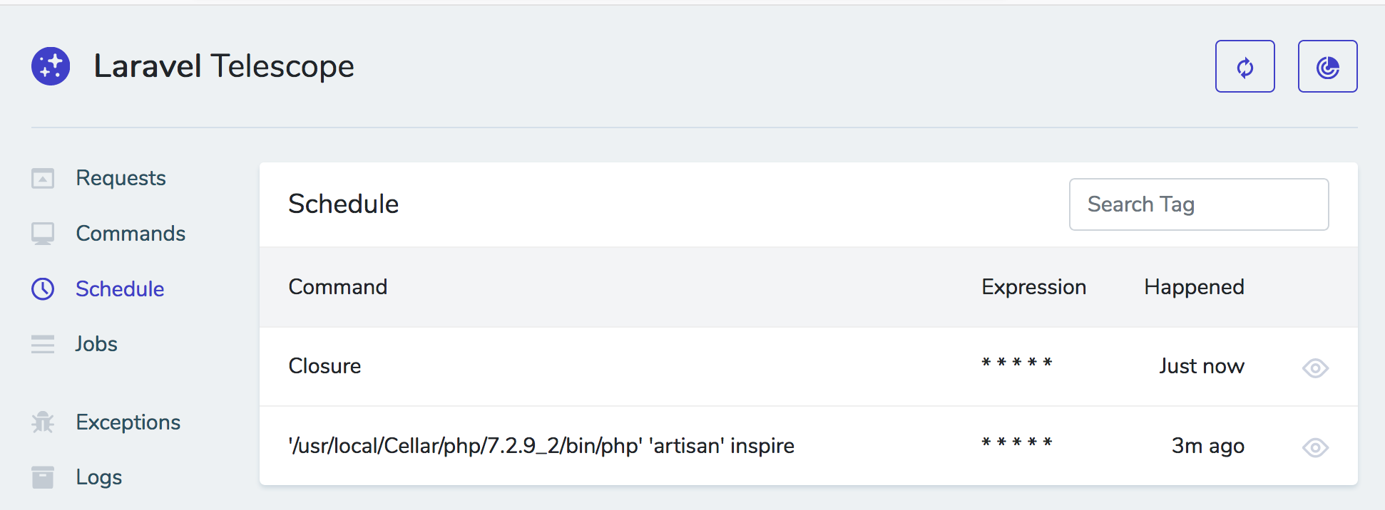 Introducing Laravel Telescope