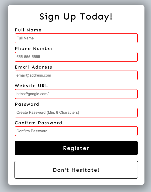 Cách Validation Form trong HTML với Javascript - Viblo