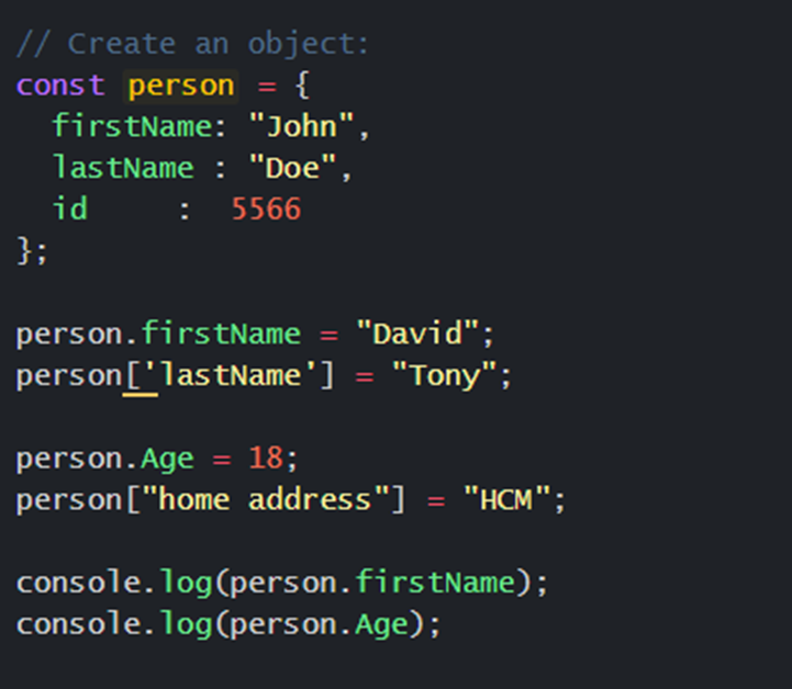 Object trong Javascript - Viblo