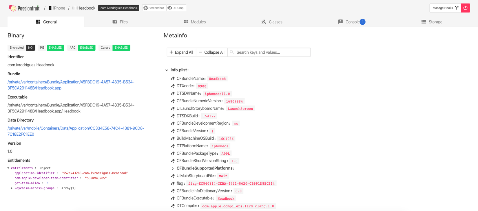 @ivRodriguezCA iOS CTF Writeups