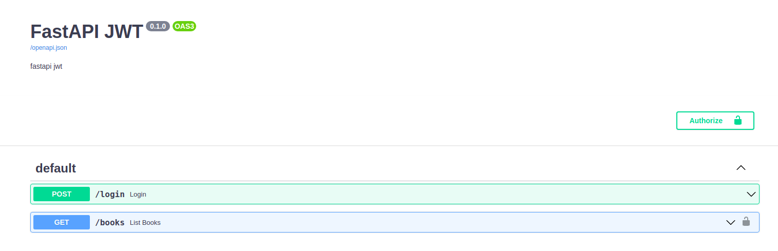 Tích hợp FastAPI với authentication bằng JWT