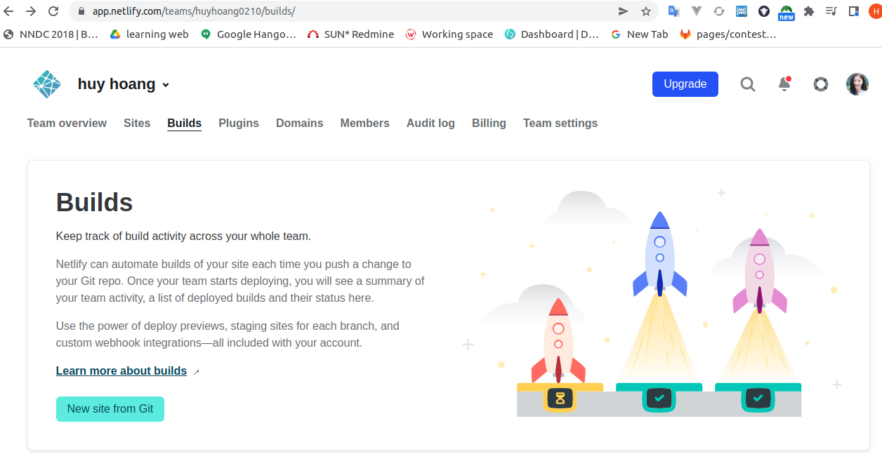 Deploy ứng dụng Frontend (nuxt app) bằng Github Pages và Netlify