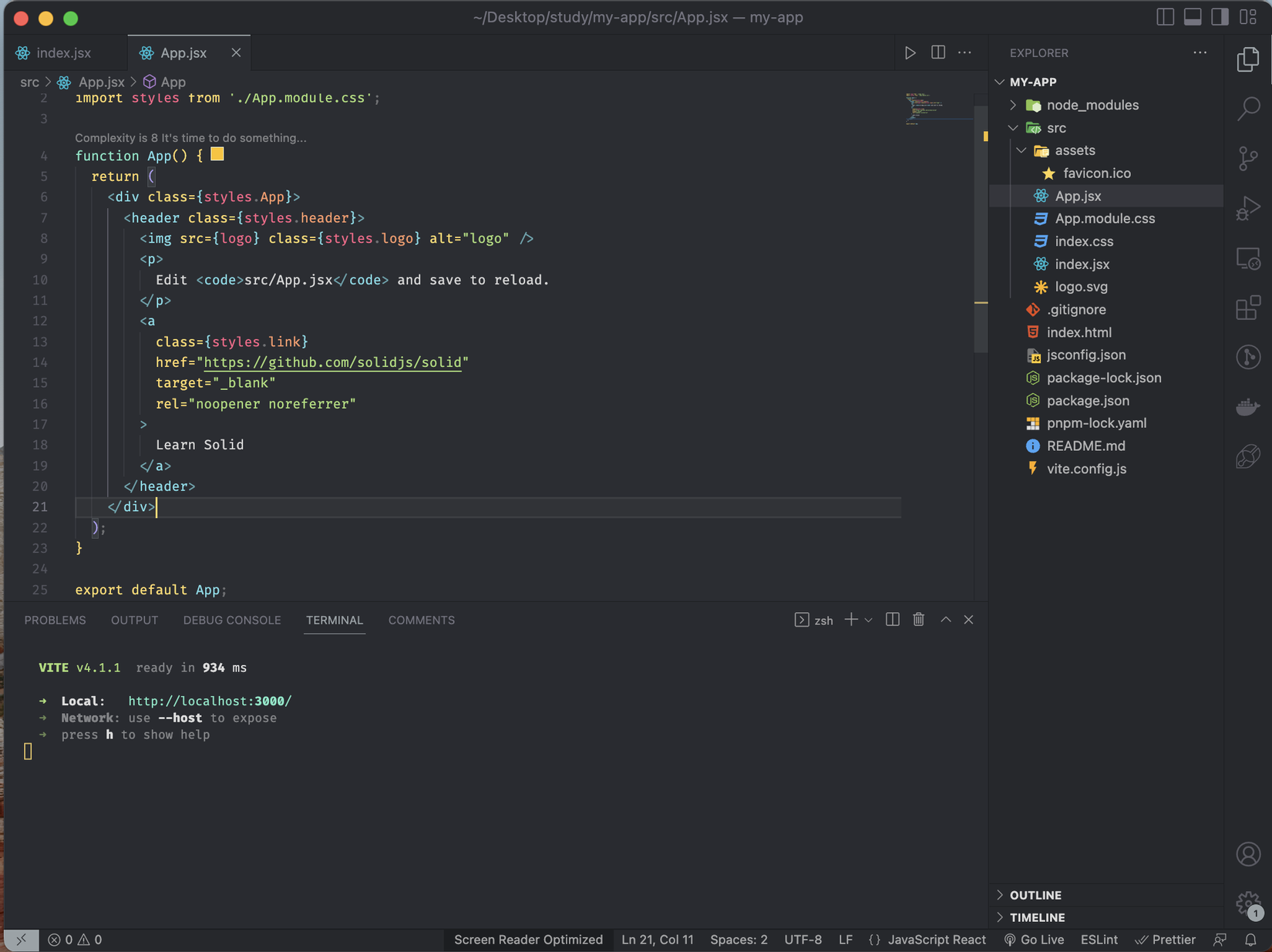 Series SolidJS - Tập 2: Khởi tạo project bằng SolidJS - Viblo