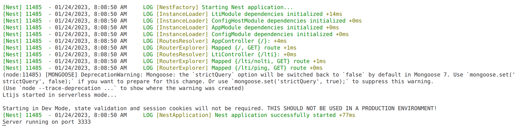Cài đặt LTI cho Canvas LMS với NestJS Framework