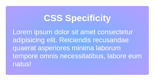 CSS Specificity - Điều mà người làm front-end nào cũng phải biết