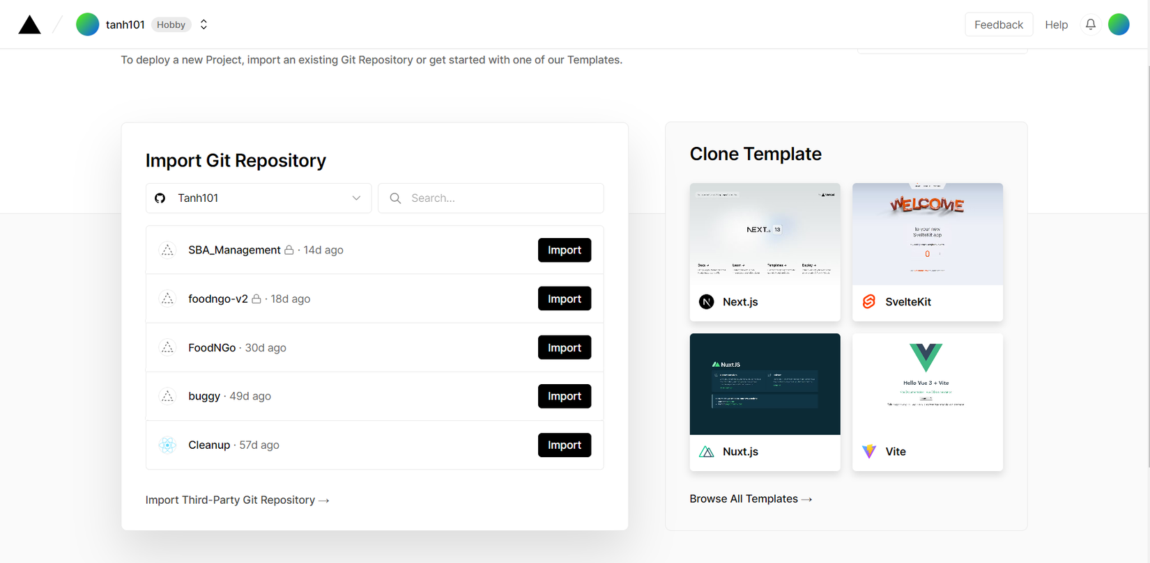 Auto Deploy NodeJS App Using Vercel Auto Deploy NodeJS App Using Vercel