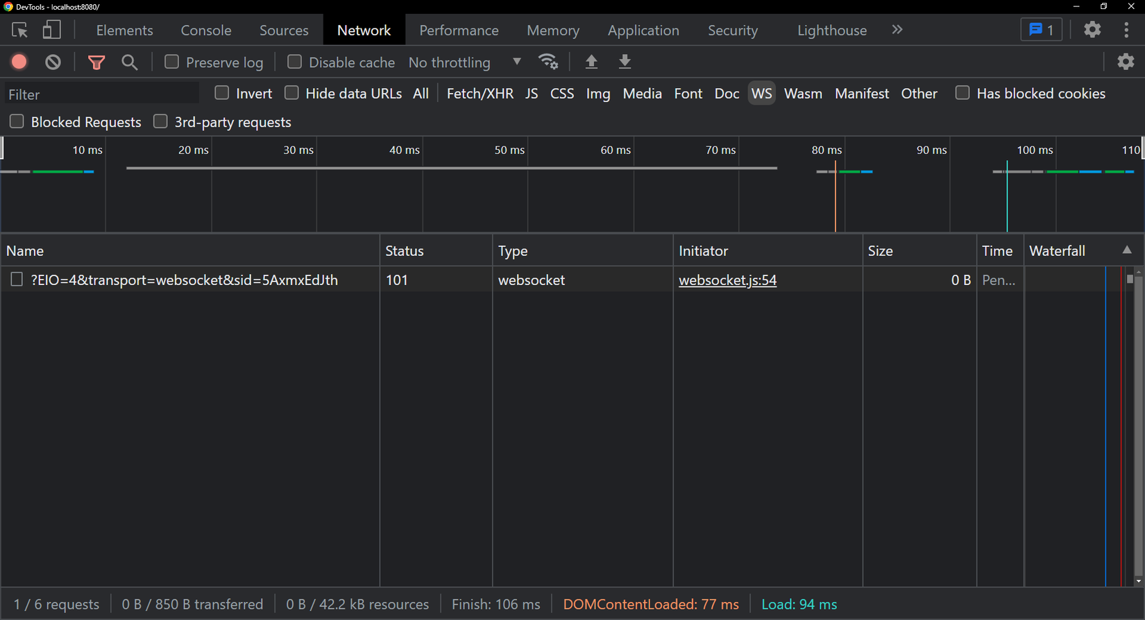 Setup project Spring boot 2.x + Socket.io Client 4.x