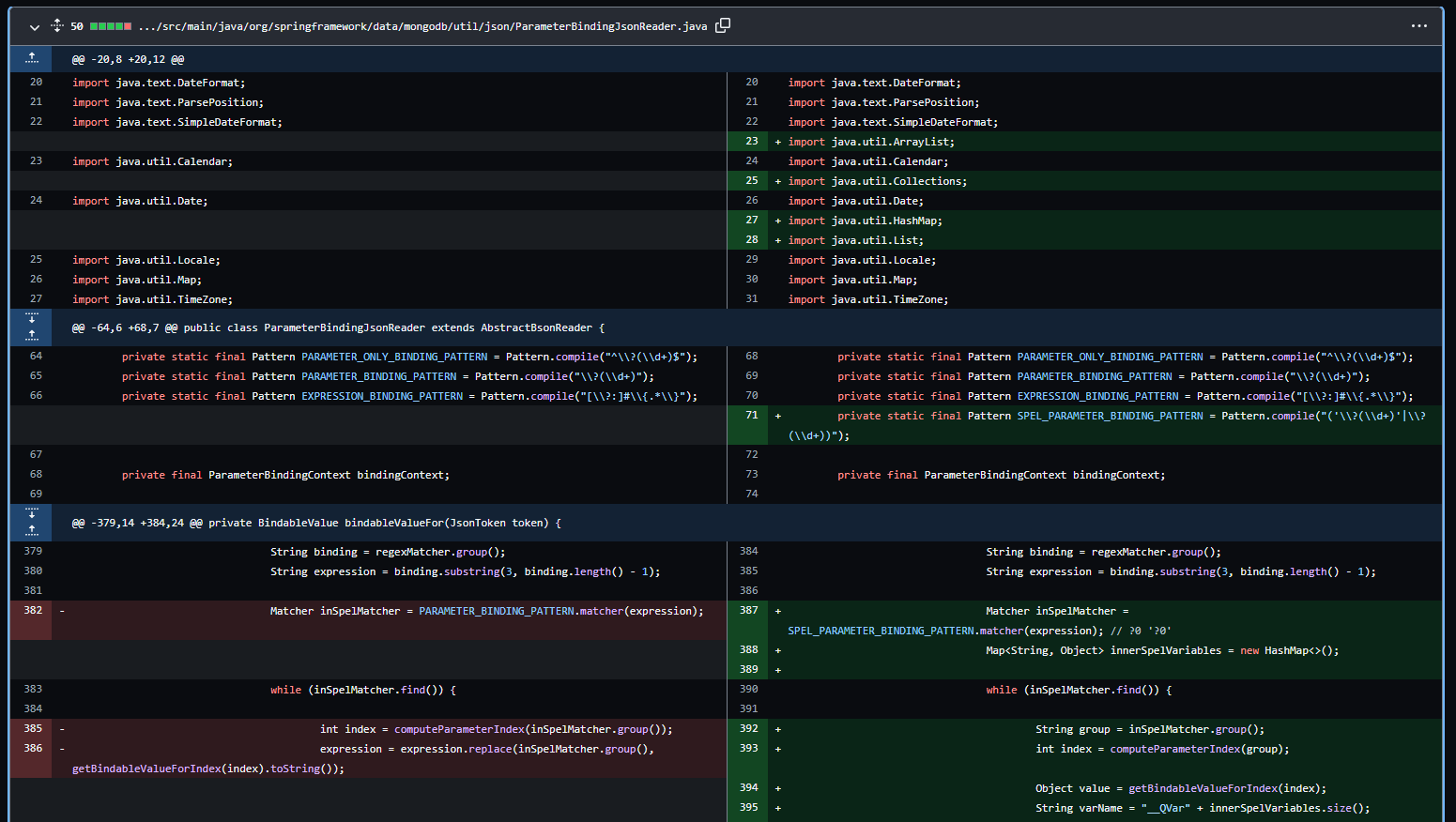 CVE-2022-22980 - Spring Data MongoDB remote code execution.