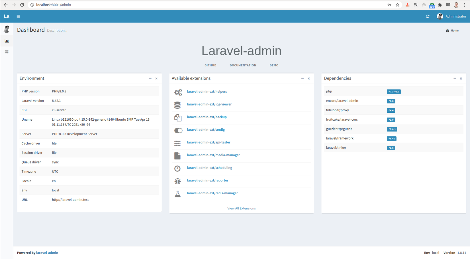 Laravel-admin: Xây dựng trang quản trị trong 1 nốt nhạc - Phần 1 CRUD