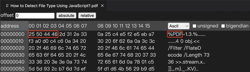 Xác định kiểu của 1 loại tệp bất kỳ bằng JavaScript - Detect File Type 😊 (Series: Bí kíp ...
